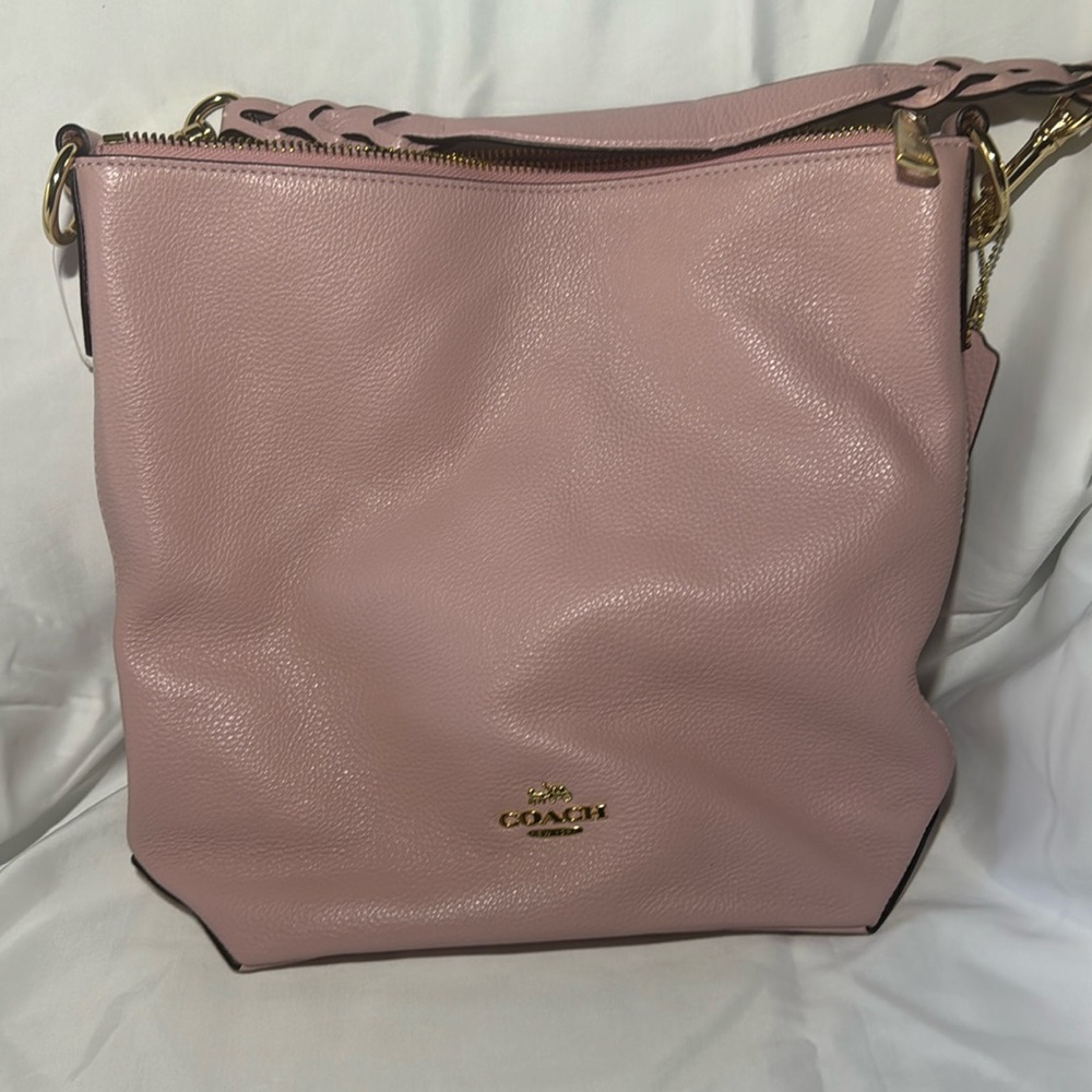 New Coach Abby Shoulder Bag With Rose Bouquet Print I… - Gem